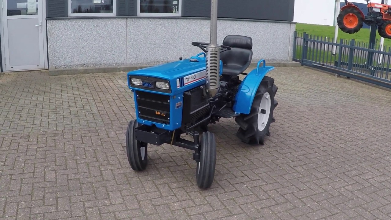 Iseki TX1510 2wd / 384 Draaiuren - YouTube