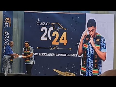 Tristan Canfor-Dumas || 2024 SOS-HGIC Graduation || Boys Head Prefect ...