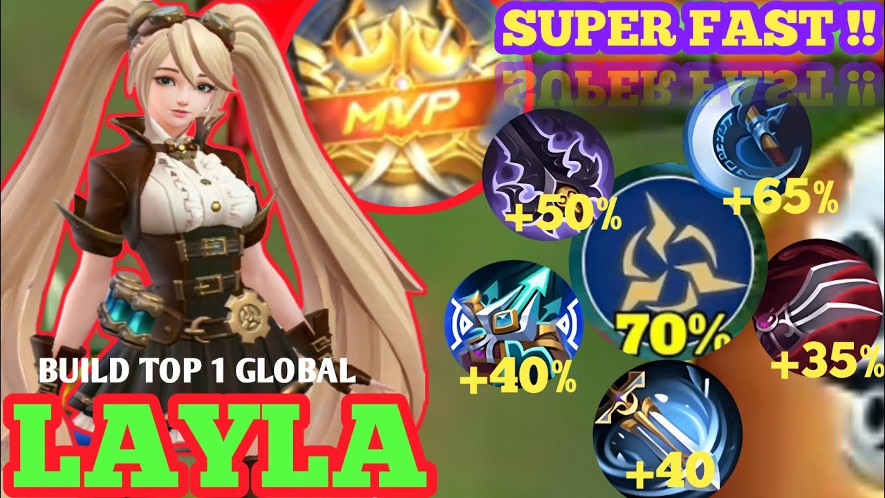 Layla 1 Hit Death Build 2024 #layla #mlbb #mobilelegends - YouTube