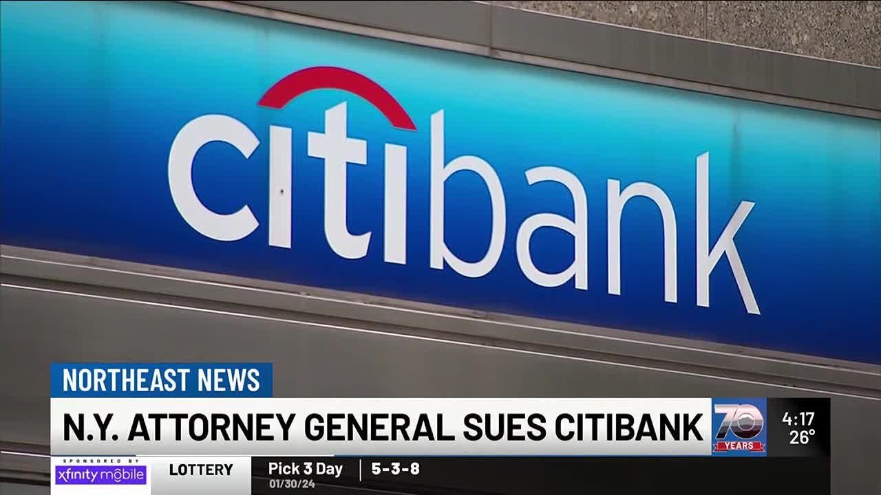 NY attorney general sues Citibank over fraud protection policies - YouTube