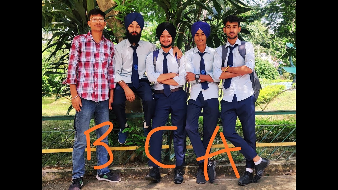 government college una celebrating function by bca department #viral # ...