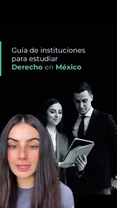 Instituciones para estudiar Derecho en línea en México | LIDE Licenciatura en Derecho - YouTube