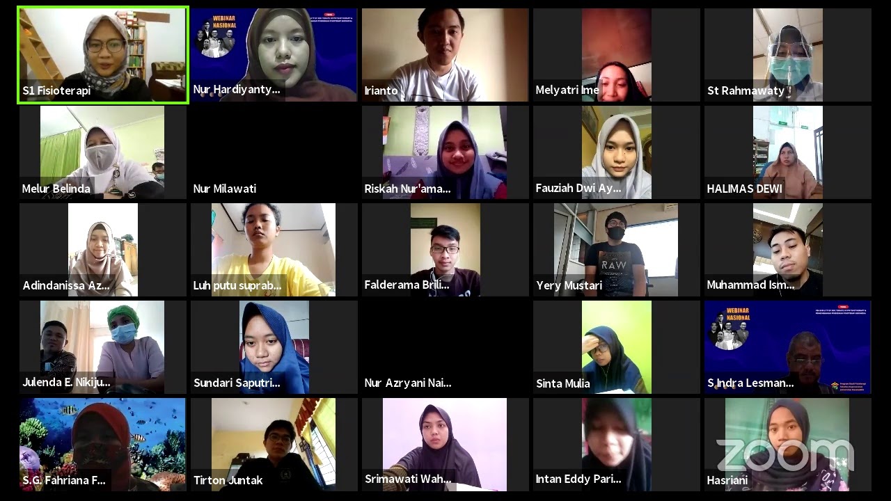 Webinar Nasional Program Studi S1 Fisioterapi FKep Unhas - YouTube