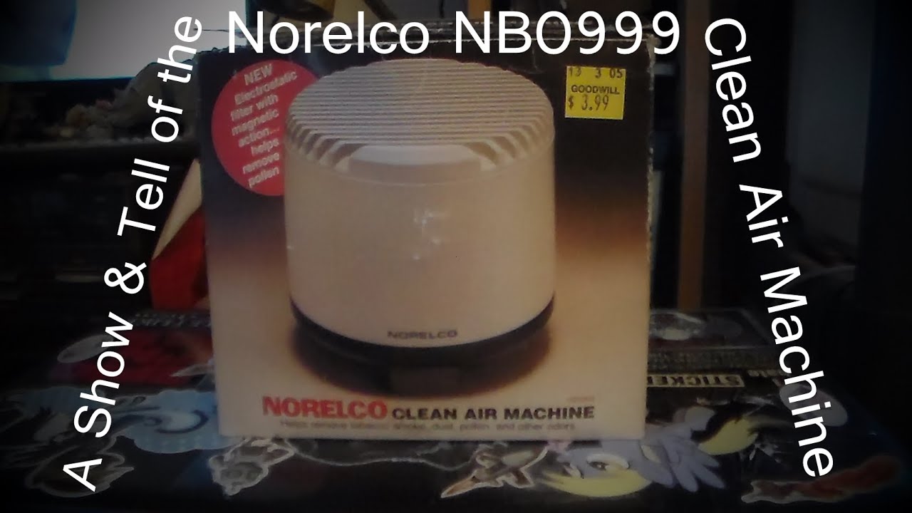 Eskie's Vlog 041215: A Norelco Air Cleaner - YouTube