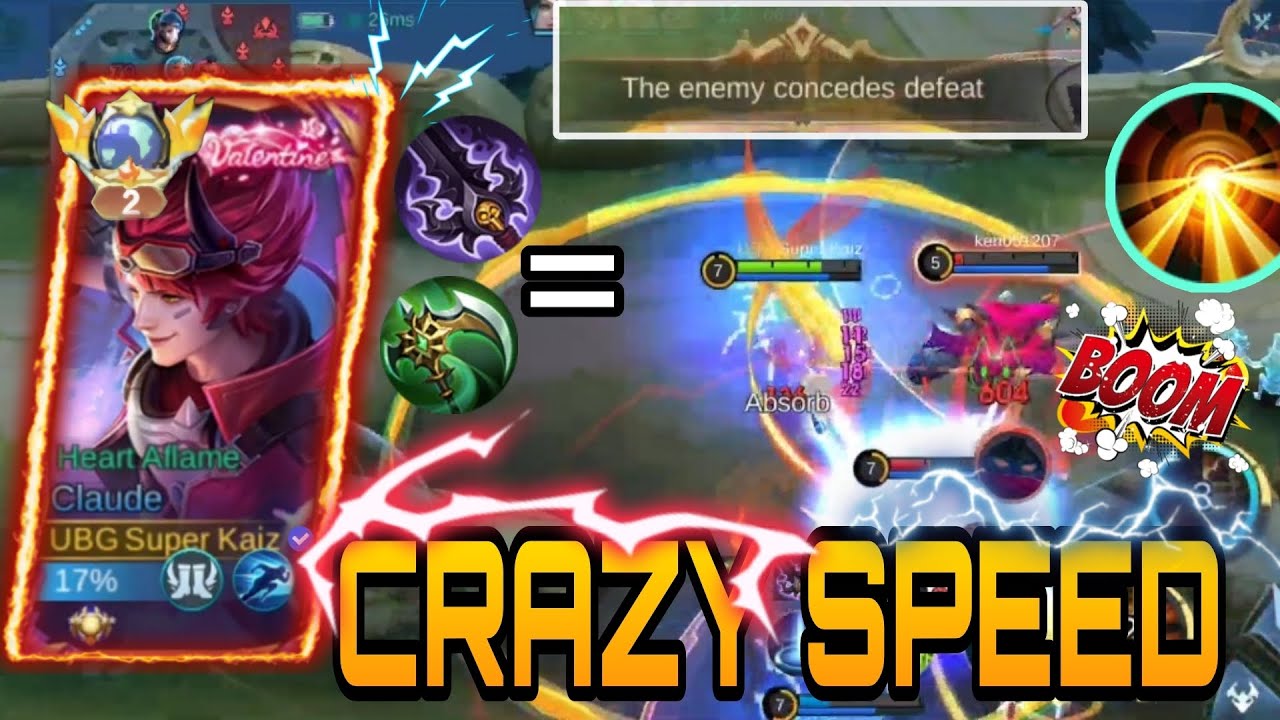 CLAUDE BEST BUILD FOR BEGINNER - CLAUDE GAMEPLAY ~ MLBB - YouTube