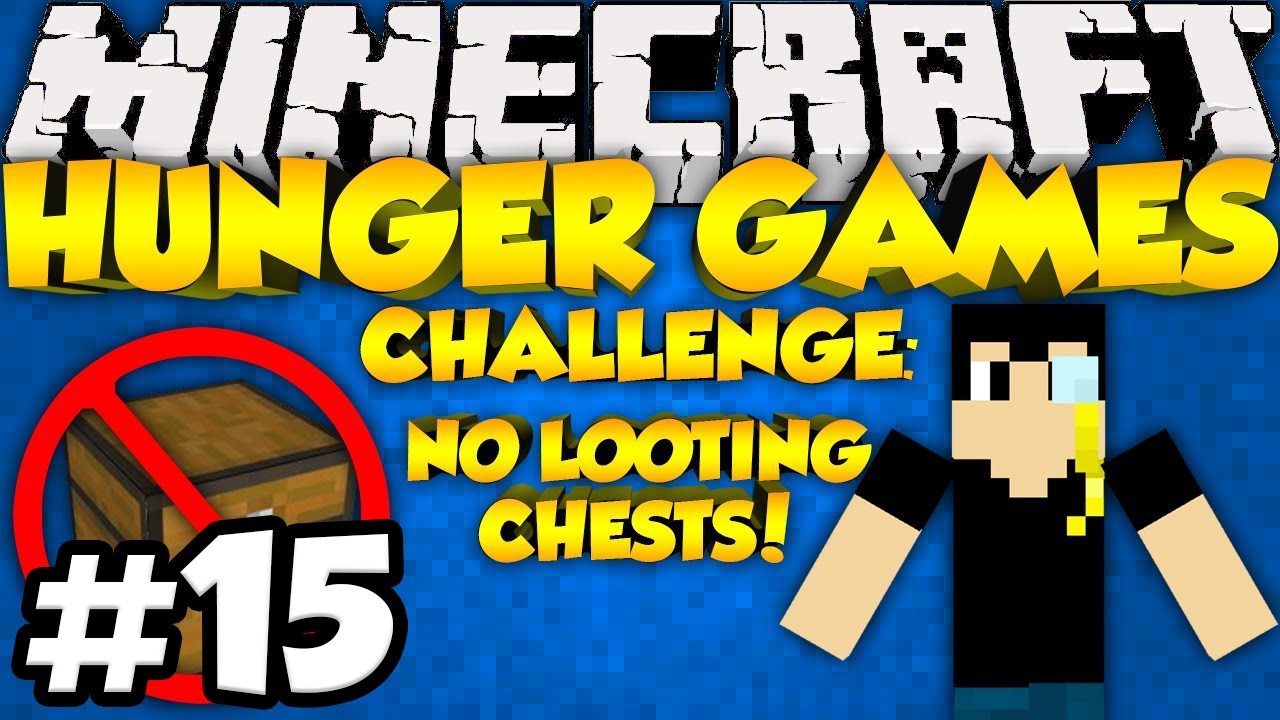 CHALLENGE: No Looting Chests! - Minecraft Hunger Games w/ Waffle - YouTube