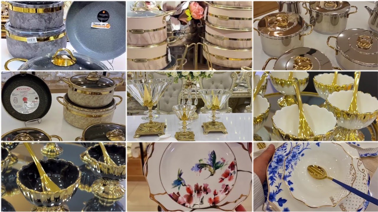 Beautiful non stick crockery items | fancy dinner set | Amazing crocker ...