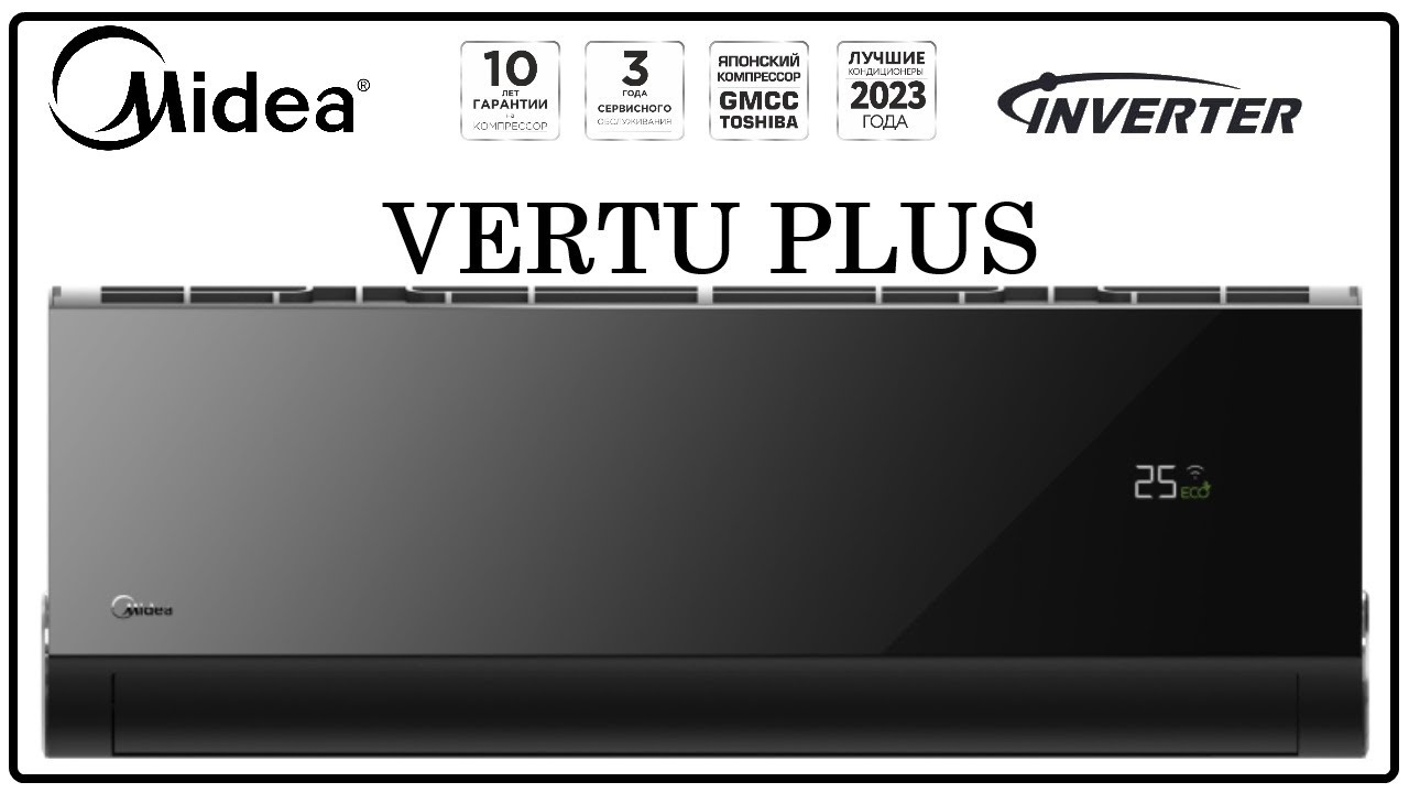Обзор Премиум Инверторного Кондиционера. Инверторный Кондиционер Midea ...