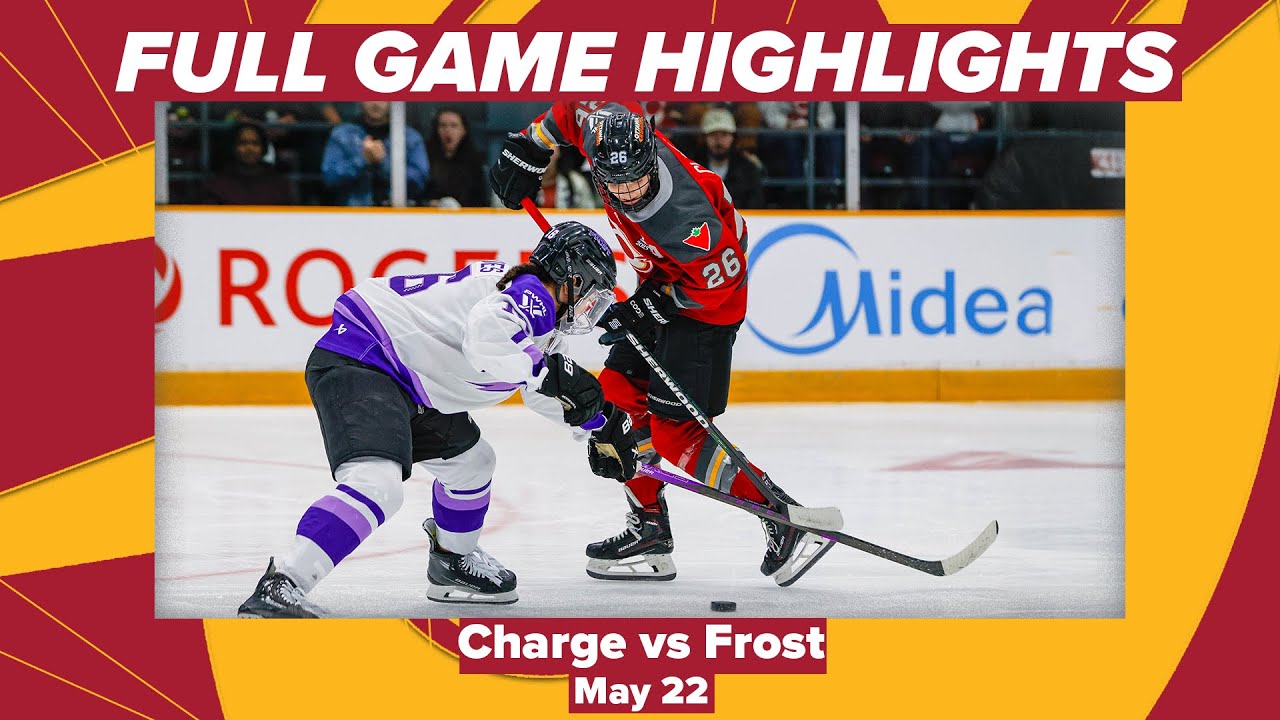 PWHL Highlights | Ottawa Charge vs Minnesota Frost | May 22, 2025 - YouTube