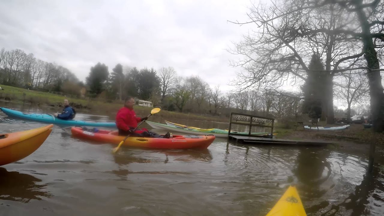 Hamble Kayaking With Seal - 131215 - YouTube