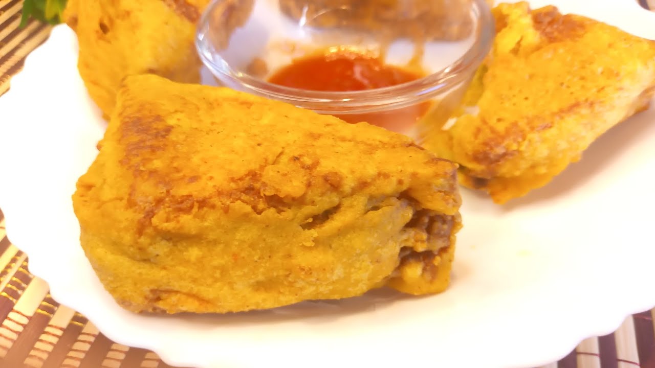 Aloo bread pakoda recipe|Stuffed bread pakoda recipe|Aloo bread pakoda ...