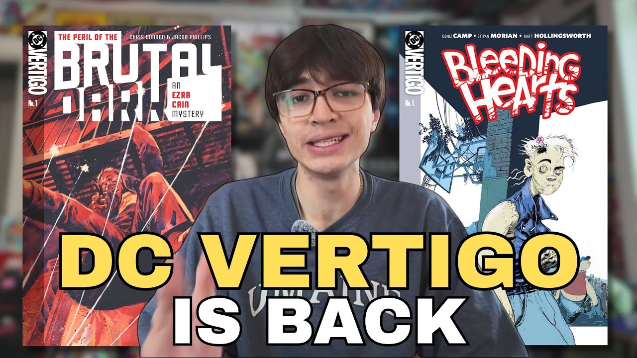 DC Vertigo comics return EARLY 2026 - YouTube