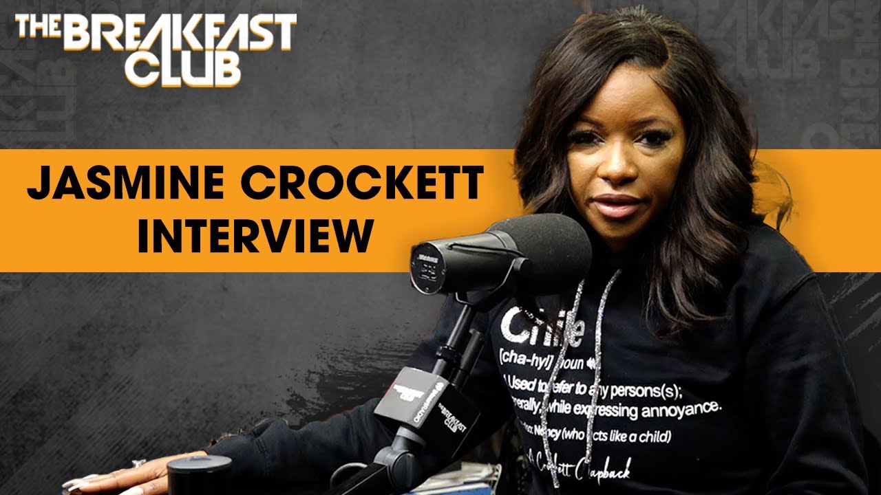 Jasmine Crockett Talks Trump Administration, Elon Musk,USAID, Nancy ...