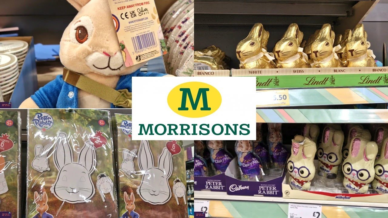 Morrison's Happy Easter Gift collection /Egg/Bunny/Basket/Soft toy ...