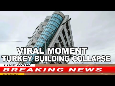 🔴 TURKEY MOMENT BUILDING COLLAPSE BREAKING NEWS VIRAL - YouTube
