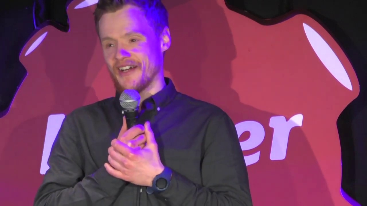Andrew Lawrence, stand-up comedy: Scared daddy - YouTube