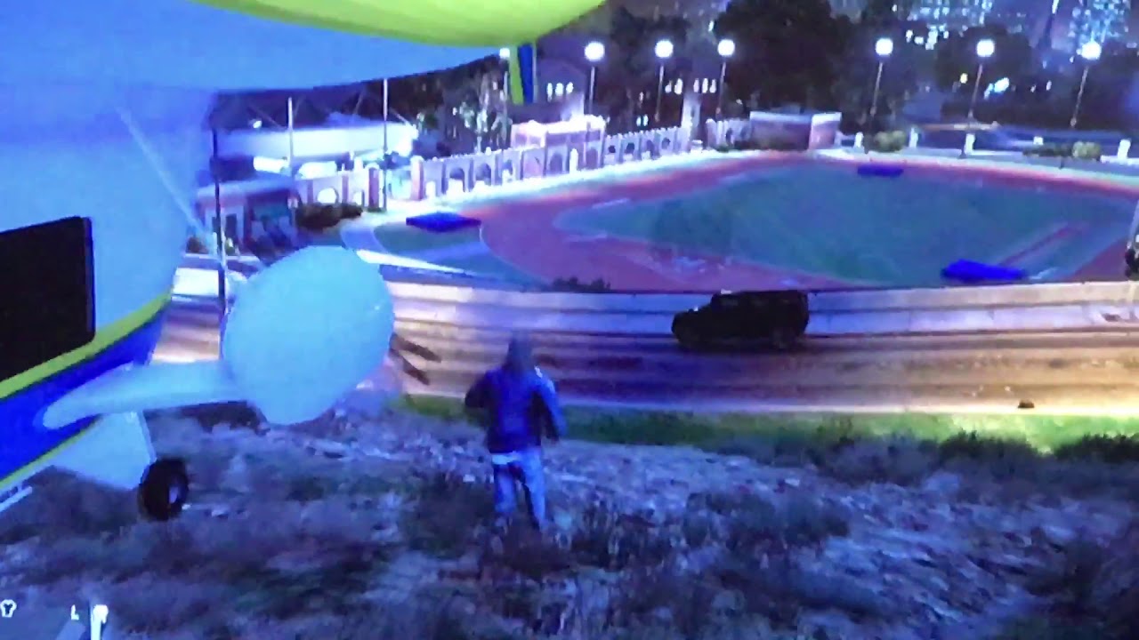 ReJon and Tysheri the epic movie Exploded a truck/ police chase/ Blimp ...