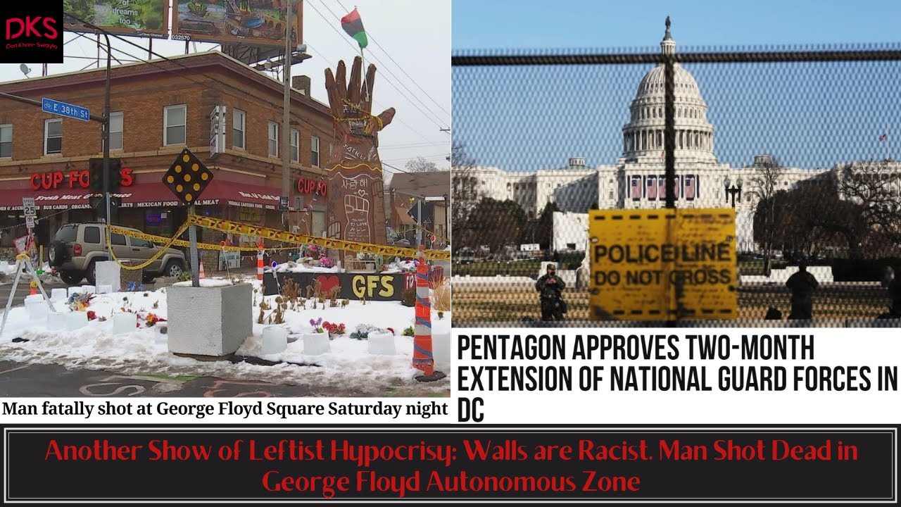 Another Show of Leftist Hypocrisy: Walls are Racist. Man Shot Dead in ...