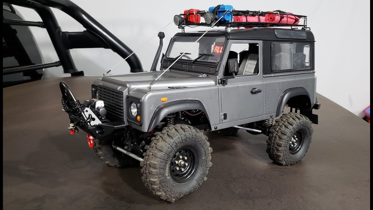 Carrinho de controle remoto Axial SCX10 Brasil, Land Rover - Parte 5 ...