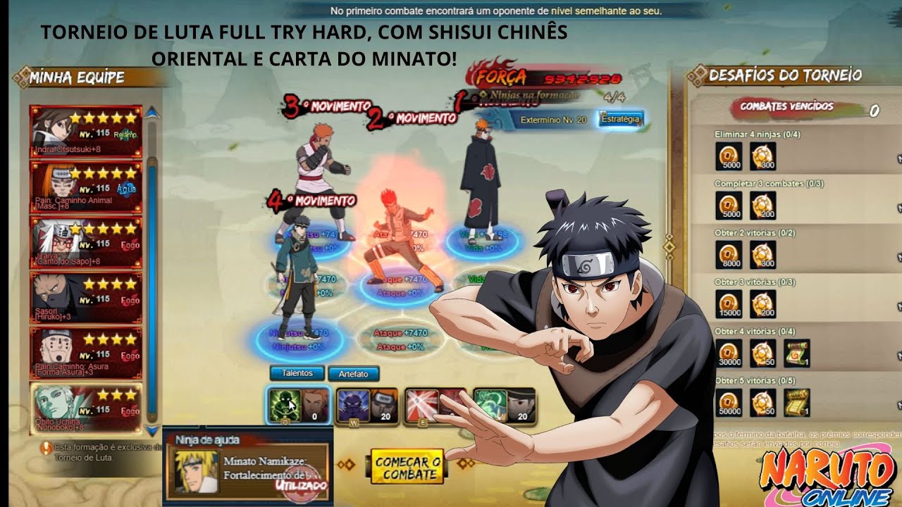 TORNEIO DE LUTA FULL TRY HARD, COMP PADRÃO COM SHISUI CHINÊS ORIENTAL ...