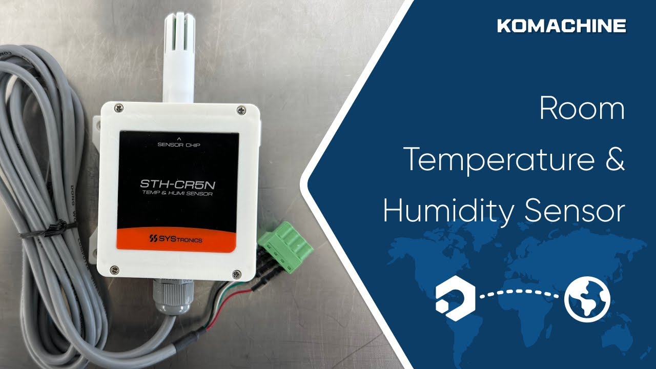 Room Temperature & Humidity Sensor / INV-03682 - YouTube