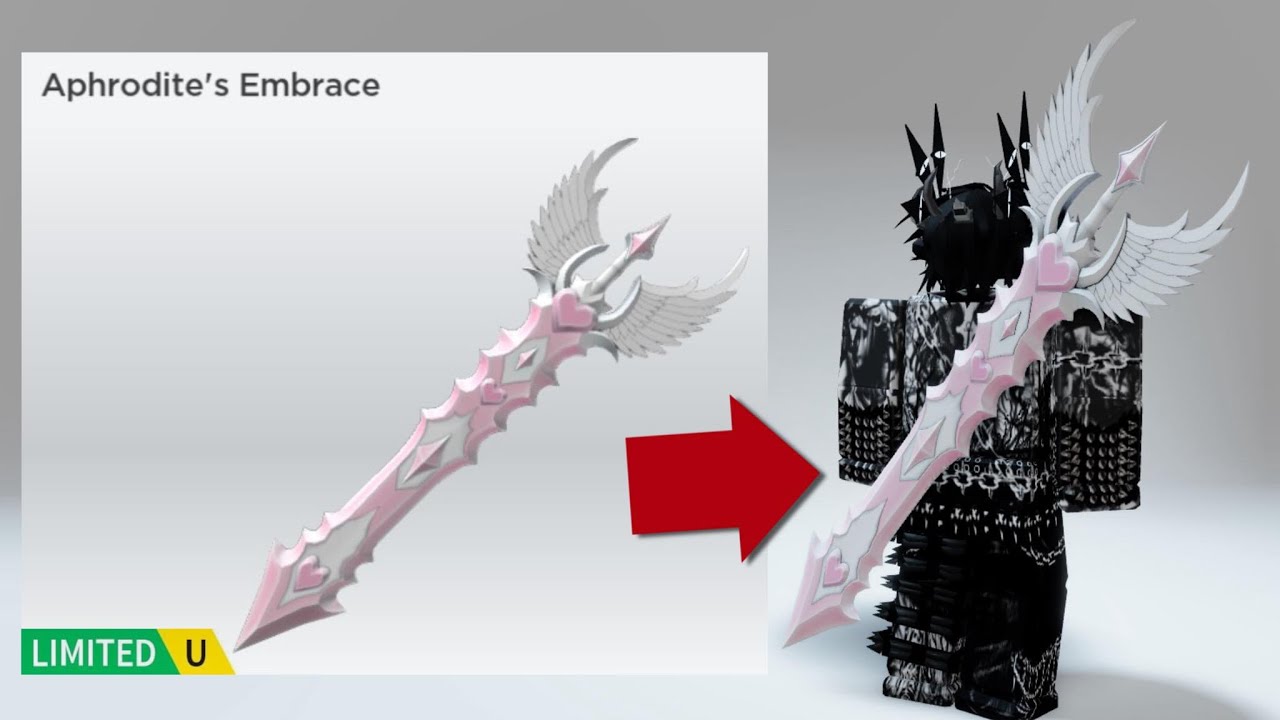 HOW TO GET APHRODITE'S EMBRACE FREE ROBLOX ITEM NOW (LIMITED UGC) - YouTube