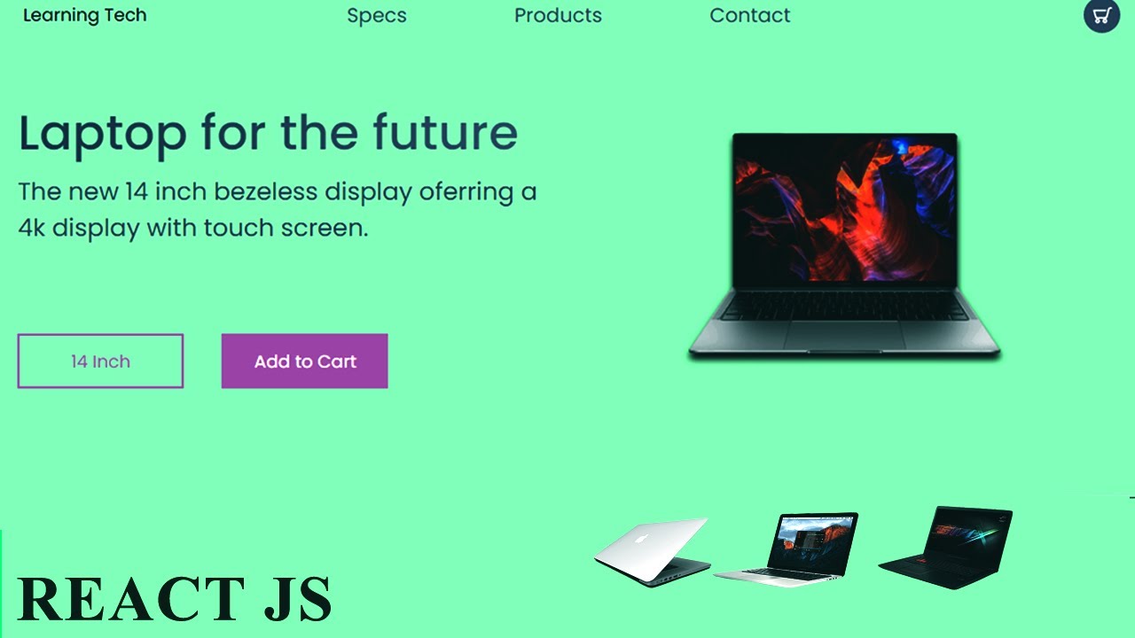 Build Ecommerce Website With React Js Full Responsive Ecommerce Website Youtube