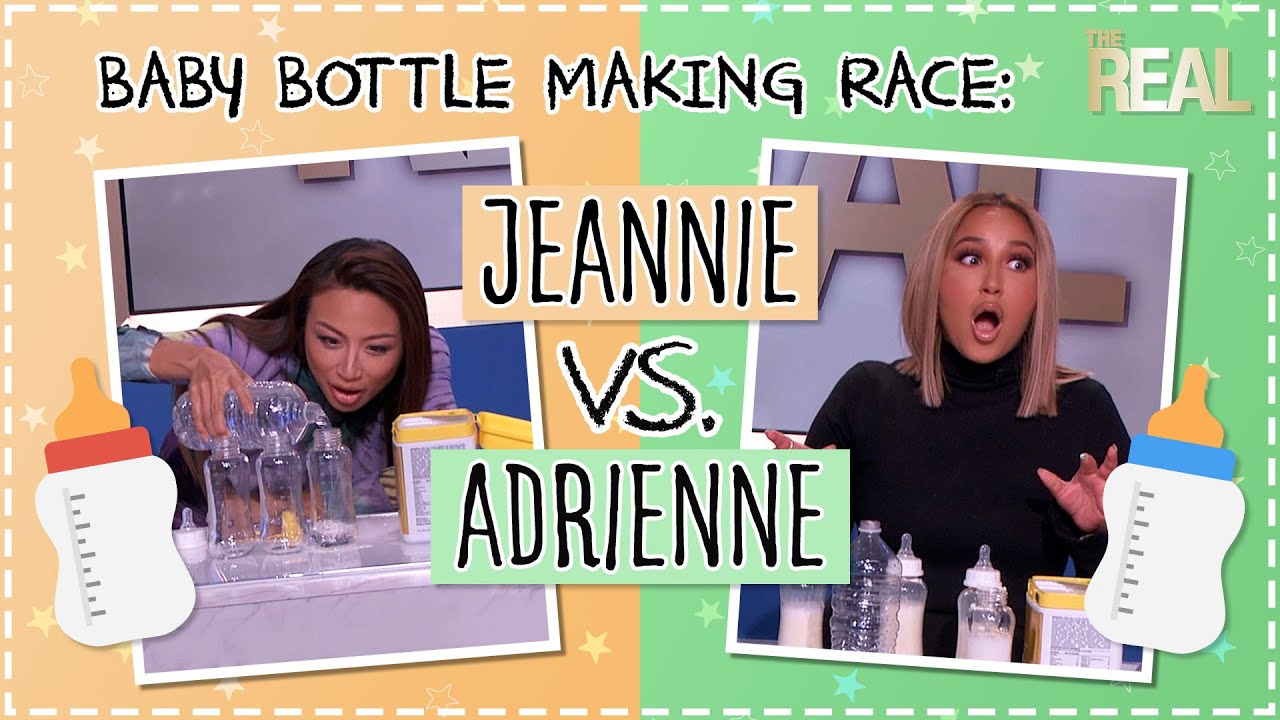 Jeannie and Adrienne Go Head to Head in a Baby Bottle Making Contest ...