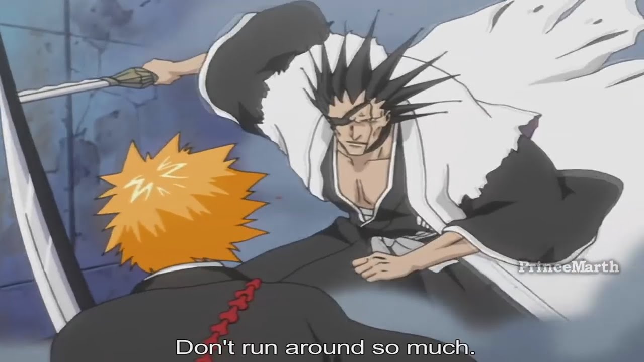 Kenpachi getting lost.. in other animes - YouTube