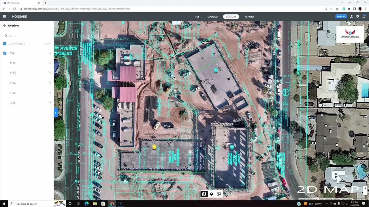 2D Ortho / TOPO Map by Drone - YouTube