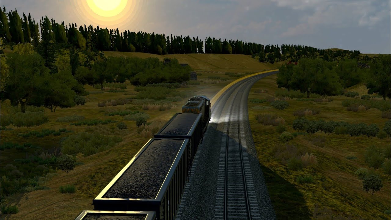 Coal Delivery | 2x Gameplay Speed | Train Simulator Pro USA - YouTube
