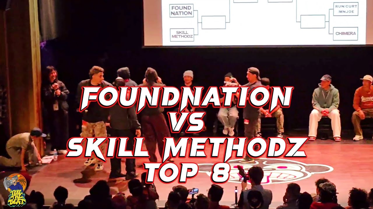 FOUNDNATION VS SKILL METHODZ-MASSIVE MONKEES DAY 2025-3V3 TOP 8- #DJFLEG - YouTube