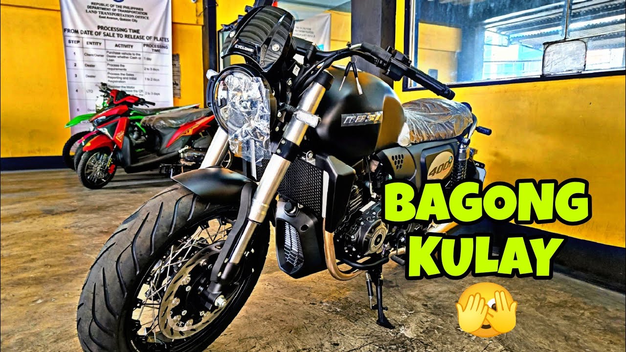 RUSI CYCLONE 400i - YouTube