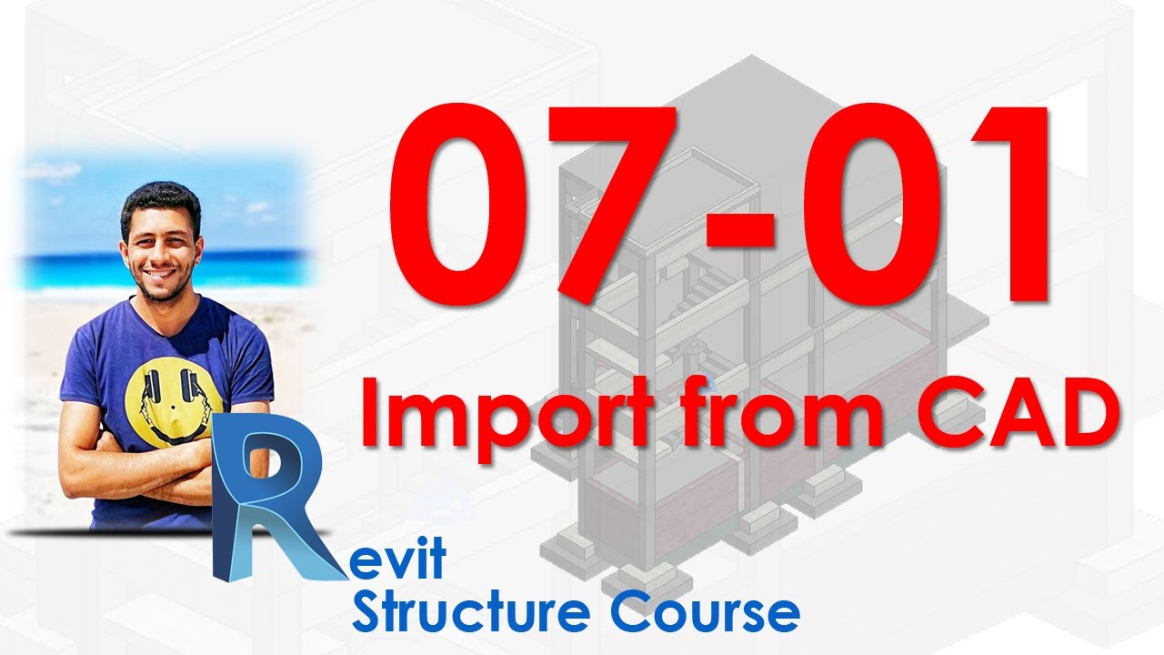 Importing form AutoCAD - المحاضرة 7 - الجزء 1 - YouTube