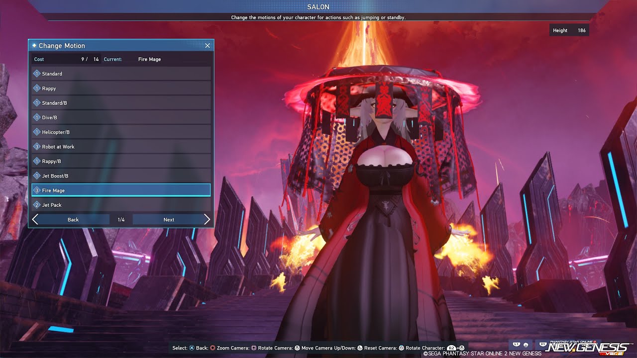 PSO2 NGS Character Creation Tutorial, Crimson Geomancer Mia - YouTube