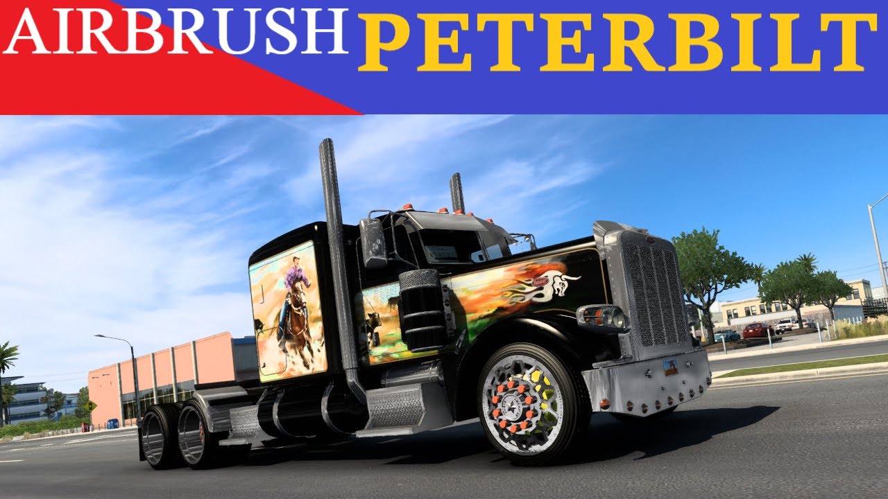 American Truck Simulator / Peterbuilt OTR / Cummins N14 - YouTube