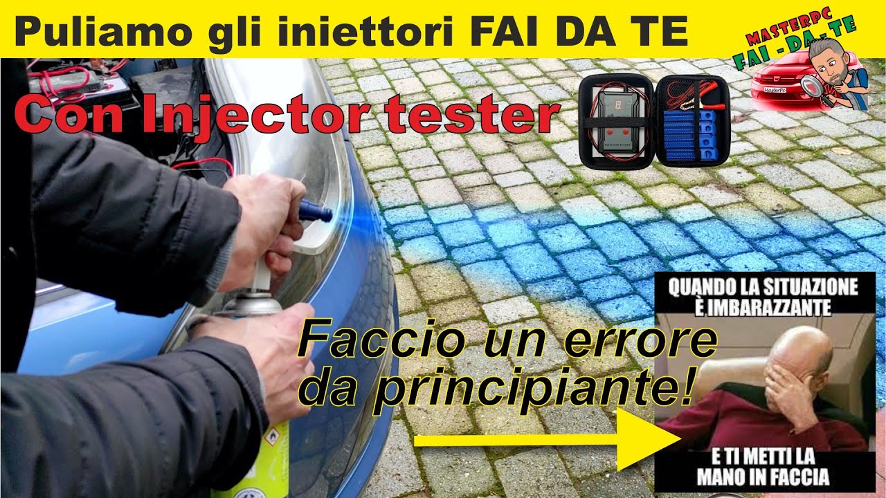 Pulizia iniettori con Injector tester ma non fate l'errore da ...
