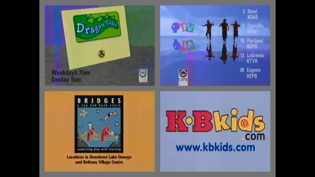 PBS Kids Program Break (1999 OPB) #2 Incomplete - YouTube