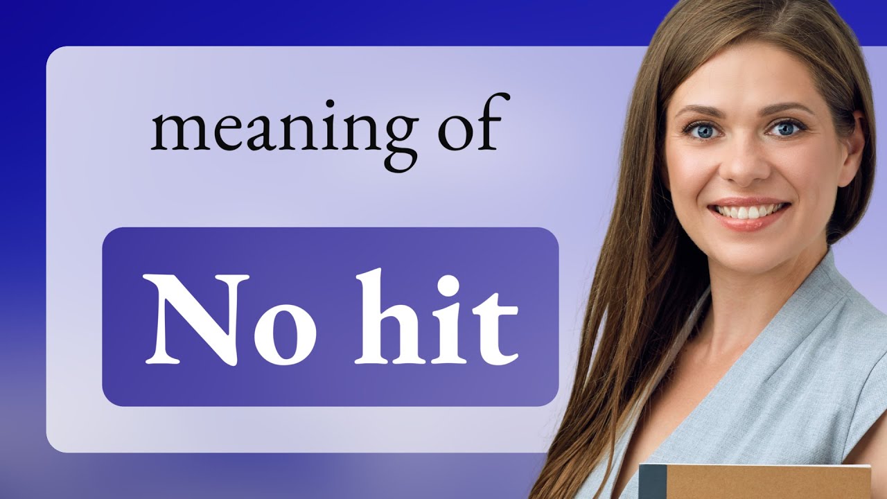 Decoding the Phrase: "No hit" - YouTube