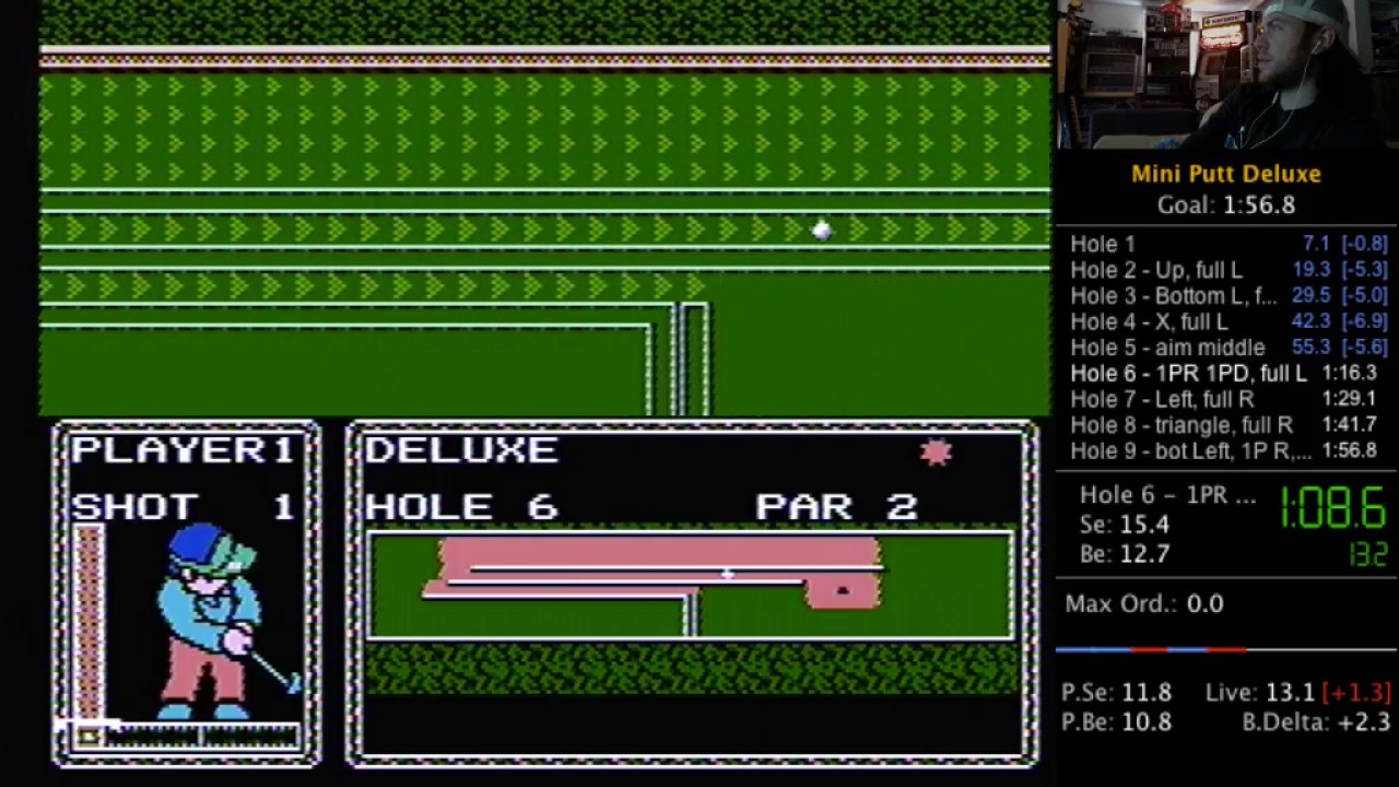 Mini Putt (NES/Famicom) Deluxe 1:47 - YouTube