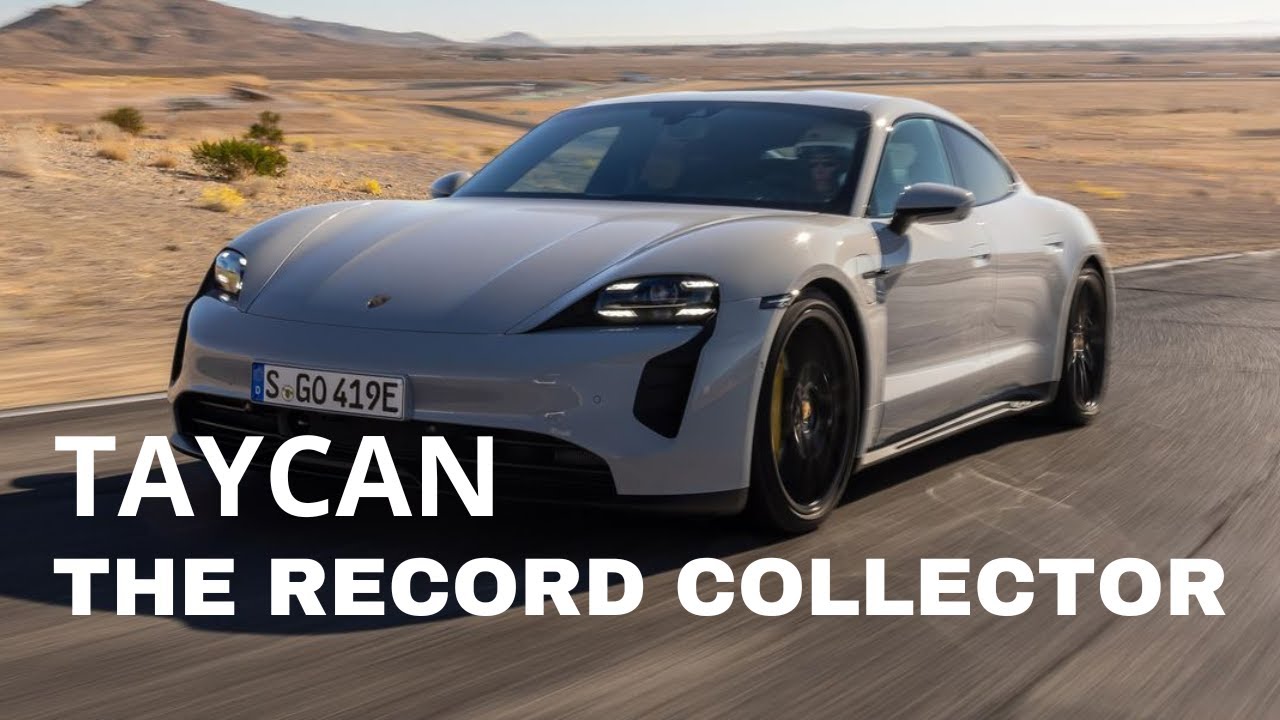 Porsche Taycan - Four records - YouTube