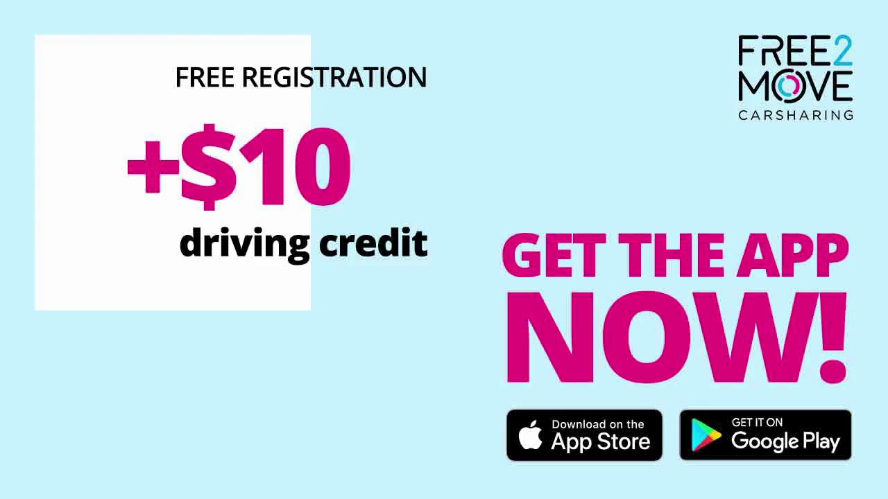 Free2Move Carsharing in Washington DC - YouTube