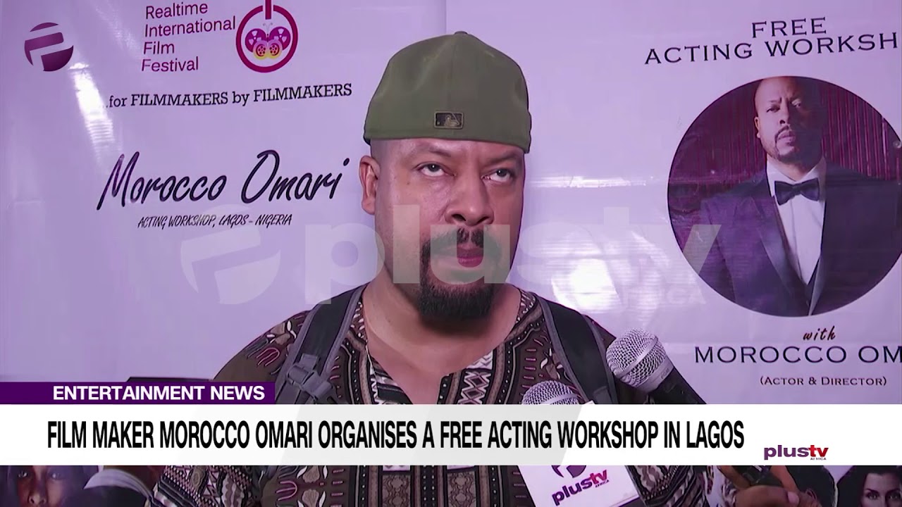 Filmmaker Morocco Omari Organizes A Free Acting Workshop In Lagos - YouTube