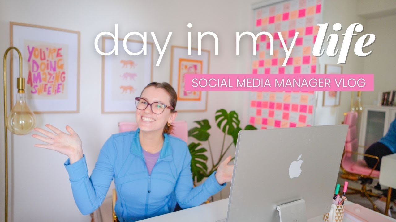 Day in the Life of a Social Media Manager | BTS, Social Tips ...