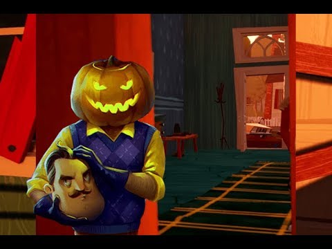 Teoria Hello Neighbor Halloween Edition - YouTube