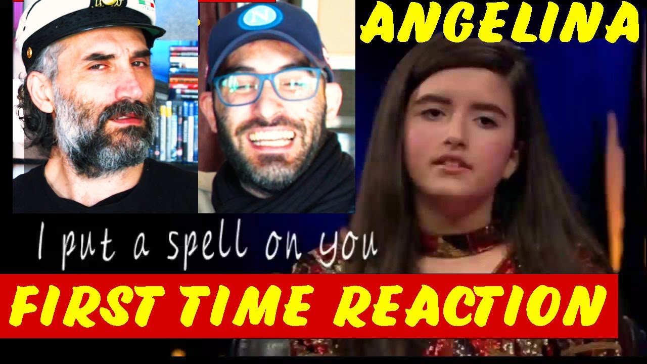 FIRST TIME REACTION - Angelina Jordan - I Put A Spell On You (NEW ...