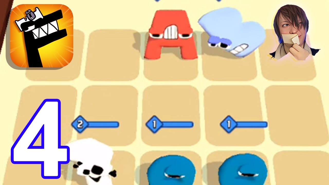 Merge Alphabet: Monster Fusion All Levels Android Gameplay with Webcam ...