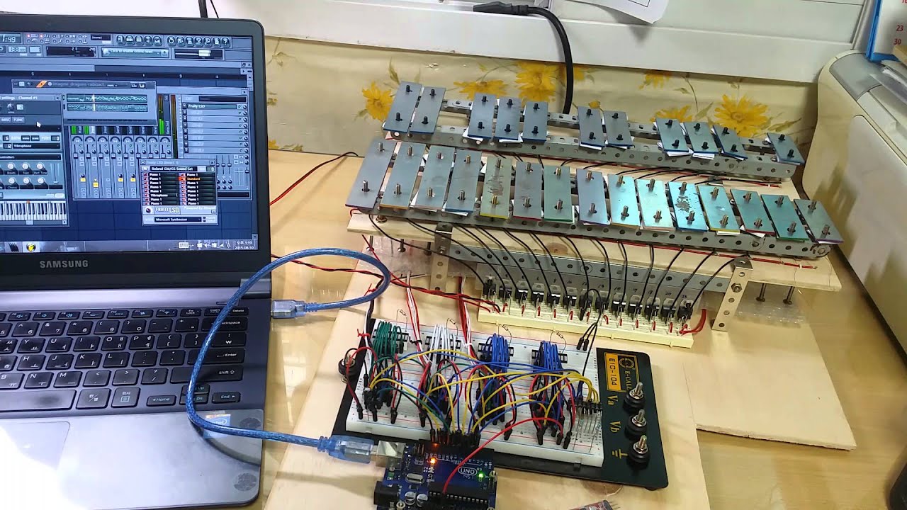 Radioactive by Imagine Dragons - Arduino Powered MIDI Robot Xylophone ...