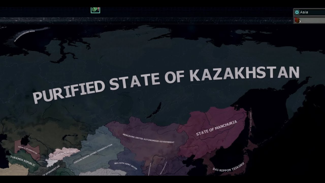 Hoi4 (TNO) After Midnight...The revenge of Kazakh Purification Army (P2 ...