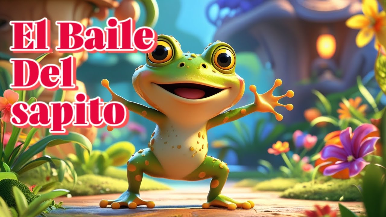 El baile del sapito (canción infantil) - YouTube